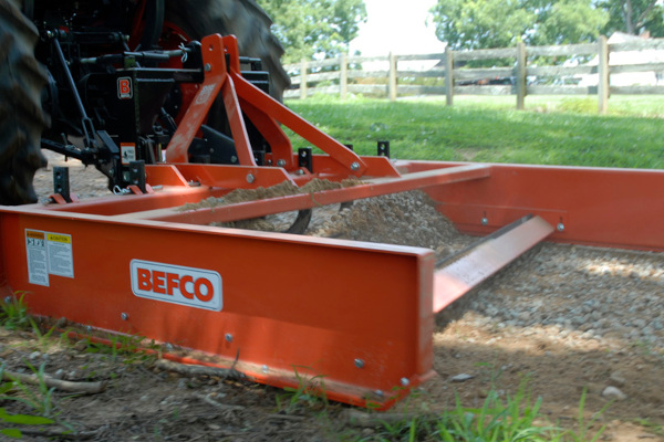 Befco Grading Scrapers » Berchtold Equipment Co., California